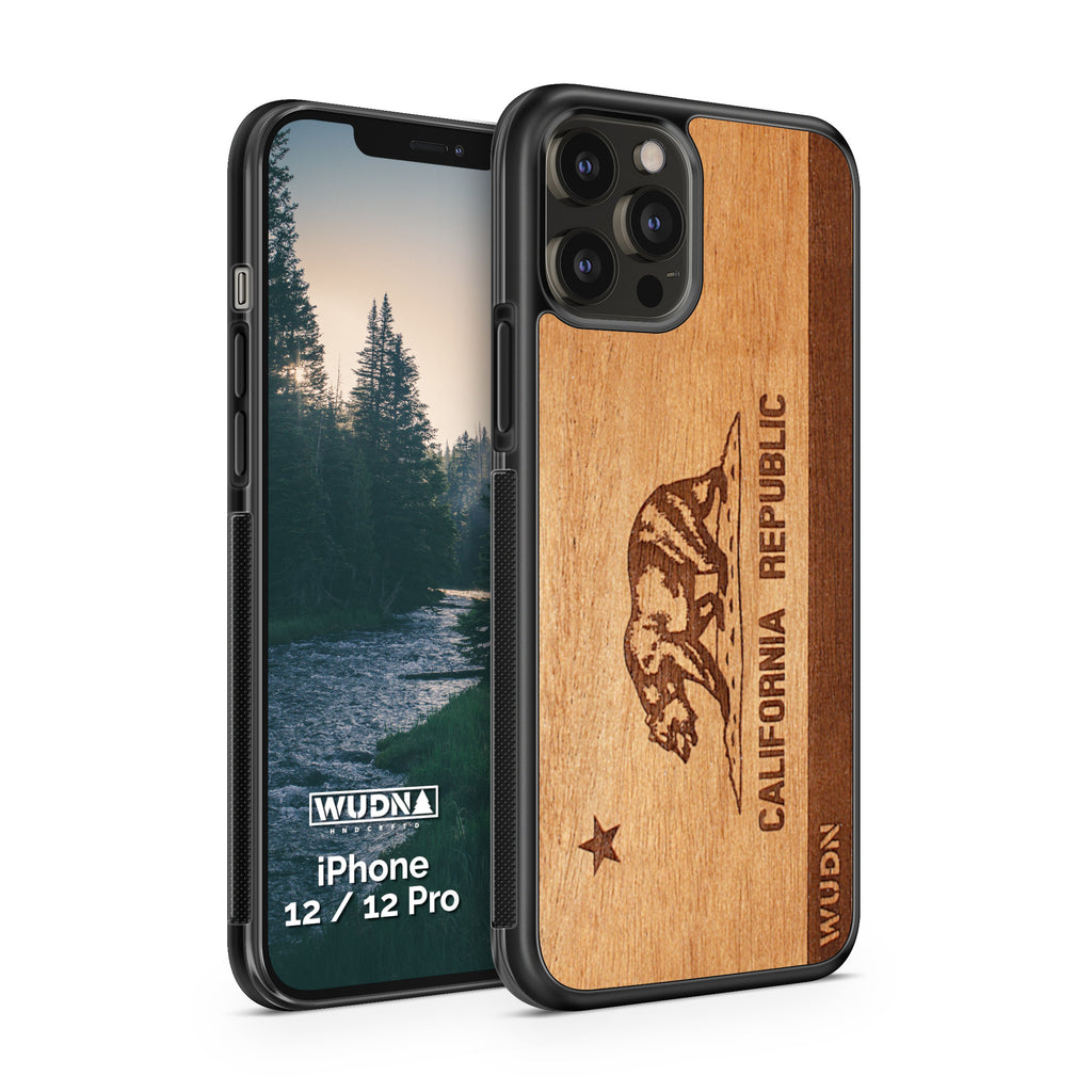 Slim Wooden Phone Case | California Republic Traveler