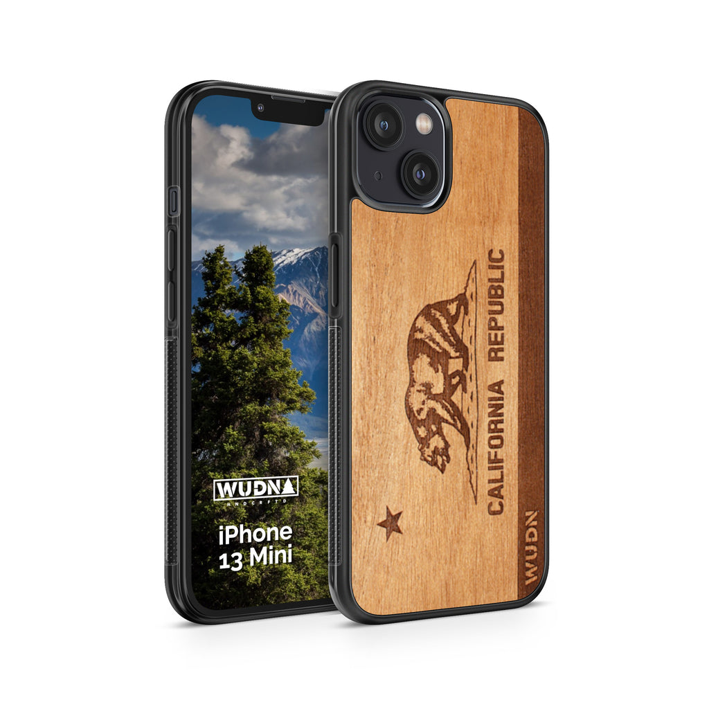 Slim Wooden Phone Case | California Republic Traveler